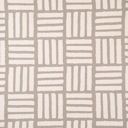 OTTO Stoff Clarke & Clarke Baumwollstoff Malva taupe braun