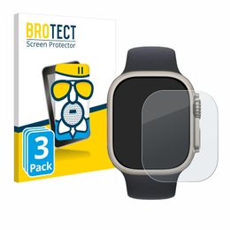 BROTECT Displayschutzglas Schutzglas für Phanphan GS8 Ultra 1.9", 3 Stück, Schutzfolie Display Schutz Glas Folie matt, weiß