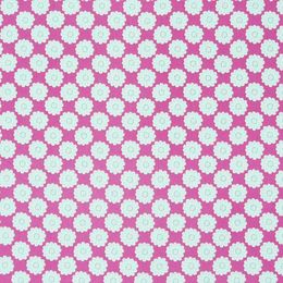 OTTO Stoff Clarke & Clarke Blumen Himbeere Baumwollstoff Dekostoff, rosa