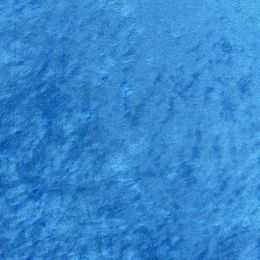 OTTO Stoff Samtstoff Kreativstoff Pannesamt einfarbig mittelblau 1,5m