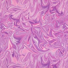 OTTO Stoff Dekostoff Halbpanama Digitaldruck Retro Batik lila pink 1,40m Breite, Digitaldruck