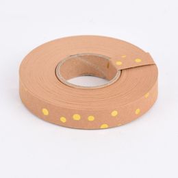 OTTO Stoff Creativ Company Lederpapierstreifen gepunktet natur gold Stärke 0,55m