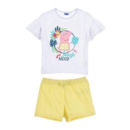 Peppa Pig T-Shirt & Shorts Mädchen Bekleidungs-Set Shorty