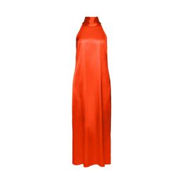 Esprit Maxikleid Neckholder-Maxikleid aus Satin