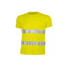 Qualitex HIGH QUALITY WORKWEAR T-Shirt signal warngelb Damen: 56 Herren: 3XL