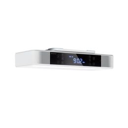 Auna KR-140 Bluetooth Küchenradio Freisprechfunktion UKW-Tuner LED-Leuchte weiß Weiß