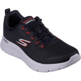 Skechers® Go Walk Flex Sneaker "Qouta", Slip-In, Funktionsmesh, Air-Cooled, für Herren, schwarz, 44.5