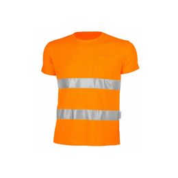 Qualitex HIGH QUALITY WORKWEAR T-Shirt signal warnorange Damen: 40 Herren: M