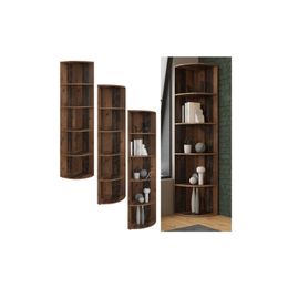 VICCO Eckregal K&uuml;chenregal Badregal Ecki 180 x 40 cm Old Style - Wohnzimmer