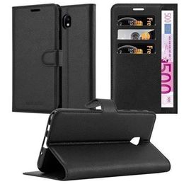 Cadorabo Handyhülle für Samsung Galaxy J3 2017 Hülle Samsung Galaxy J3 2017, Hülle Schutzhülle mit Standfunktion, Kartenfach und Magnetverschluss