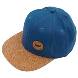 MaxiMo - Kid's Cap Cork m. Klettverschluß - Cap Gr 55 cm blau