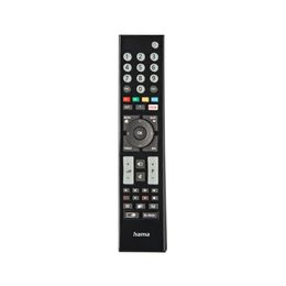 Hama Universal Ersatzfernbedienung für Grundig TV, lernfähig Universal-Fernbedienung (1-in-1), schwarz
