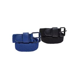 Urban Classics Hüftgürtel Urban Classics Unisex Elastic Belt Set Kids, schwarz