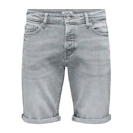 Only & Sons ONLY & SONS Shorts ONSPLY MBD 8772 TAI DNM SHORTS NOOS, grau