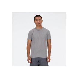 New Balance T-Shirt MENS TRAINING S/S TOP, grau