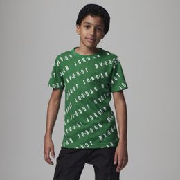 Jordan Essentials Printed Tee T-Shirt für ältere Kinder (Jungen) - Grün