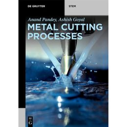 De Gruyter Metal Cutting Processes - Anand Pandey, Ashish Goyal, Kartoniert (TB)