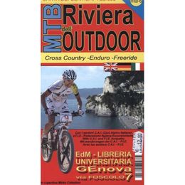 MTB Riviera dell'Outdoor, Mountainbike-Karte, Karte (im Sinne von Landkarte)
