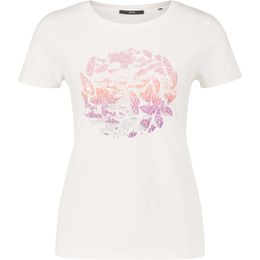 Zero T-Shirt, Frontprint, für Damen, weiß, 42