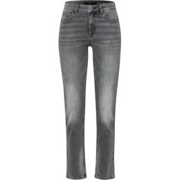 Zero Jeans "Seattle", Slim-Fit, 5-Pocket-Style, für Damen, grau, 38