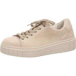 Gabor® Sneaker, Leder, uni, für Damen, beige, 38