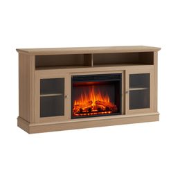 CrownFlame Elektrokamin 'James' hellbraun 2 kW