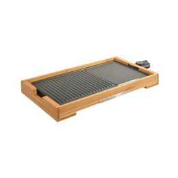 Plancha Elektrogrill 2000w 51x25,5cm - kcwoodpla2000 Kitchen Chef