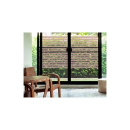 MICASIA Fensterfolie - Fenstertattoo No.DS122 Streifen Rechteck ii - Milchglasfolie Farbe: Romantic Rose Größe: 30cm x 53cm
