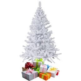 Mojawo - Weihnachtsbaum inkl Ständer Weiß 180 cm-MYW99804