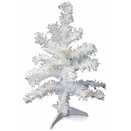 Noor Künstlicher Weihnachtsbaum weiß 60cm Weihnachtsdeko Tannenbaum Christbaum Tanne