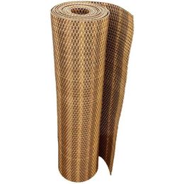 Sichtschutzmatte Rattan Optik - 1 x 5m Hellbraun