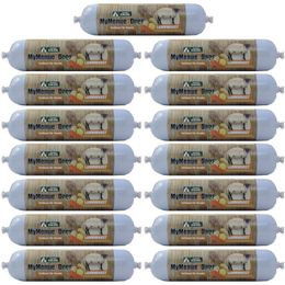 TIERNAHRUNG SCHLEGEL MyMenue4Dogs Hundefutter Lammwurst - 15x 400g