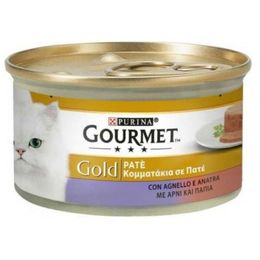 Gourmet Gold Patè Lamm und Ente Purina 85 Gramm