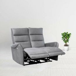 Bequemes 2-Sitzer-Sofa mit 2 elektrischen Liegefunktionen l 135 x b 98 x h 109 cm
