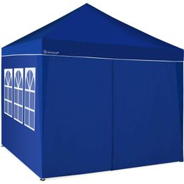 2X Seitenwand für Pavillon 3x3m - Faltpavillon Pop Up klappbar platzsparend verstaubar 2x Seitenteile Blau - Zubehör 2x Seitenteile Blau - Kesser