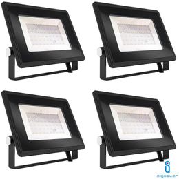 LED-Strahler smd 50W slim outdoor IP65 4000k natürliches licht 4 stücke