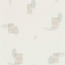 Tapete Kollektion Batihouse 4633-10 Papiertapete Muster / Motive 0.53 x 10.05 m Creme Wohnzimmer Flur Büro Küche Wohnräume - Creme - Erismann