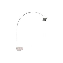 PRIVATEFLOOR Bow Marmor-Lampe (Rund ) Weiß - Marmor, Rostfreier Stahl, Metall - Weiß