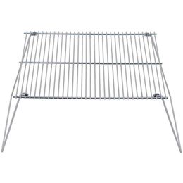 Fox Outdoor - FoxOutdoor Grillrost, Stahl, klappbar, 38 x 25 cm