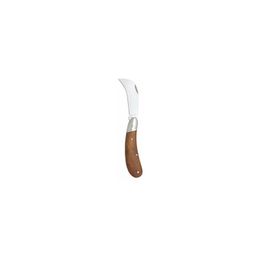 Rostfreies Tranchete-Taschenmesser mit 7,5 cm Klinge und Holzgriff – Imex El Zorro