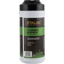 STALOC - Turbo Wipes feuchte Reinigungstücher 80 Putztücher im Eimer