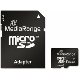 MediaRange - MicroSD-Card Class 10, 256 gb