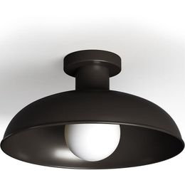 PRIVATEFLOOR - Deckenlampe - Schwarze Deckenleuchte - Gubi Schwarz - Metall - Schwarz