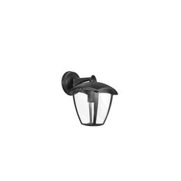 Wandlampe gartenlaterne E27 aussen IP44 schwarz