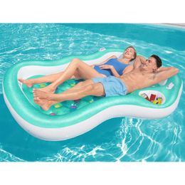 Designer Wasser-Lounge für 2 Personen 224x174 cm - Mehrfarbig - Prolenta Premium