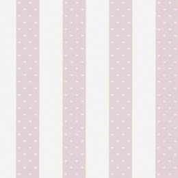 Erismann Vliestapete Pink Streifen Tapete Gemustert Ansatzfrei Auswahl - Pink