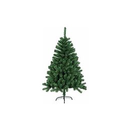 Kuenstliche Weihnachtsbaeume, pvc Tannenbaum mit Ständer, Christbaum Kunstbaum für Weihnachten-Dekoration, 210cm Grün, ca. 750 Astspitzen Yardin Grün