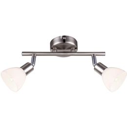 Globo - led Decken Strahler Chrom Leuchte Wohn Zimmer Beleuchtung Spot Lampe beweglich 56042-2