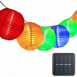 Outdoor Solar String Lights Laternen, Lichterkette 30 led Wasserdichte Outdoor Solar Lichter für Gartenbeleuchtung Chinesische Laterne für