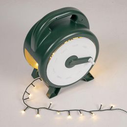Tleb 1500 LED-Wickelkette mit Controller, 8 g Timer, 6 + 60 m Weihnachtsbeleuchtung